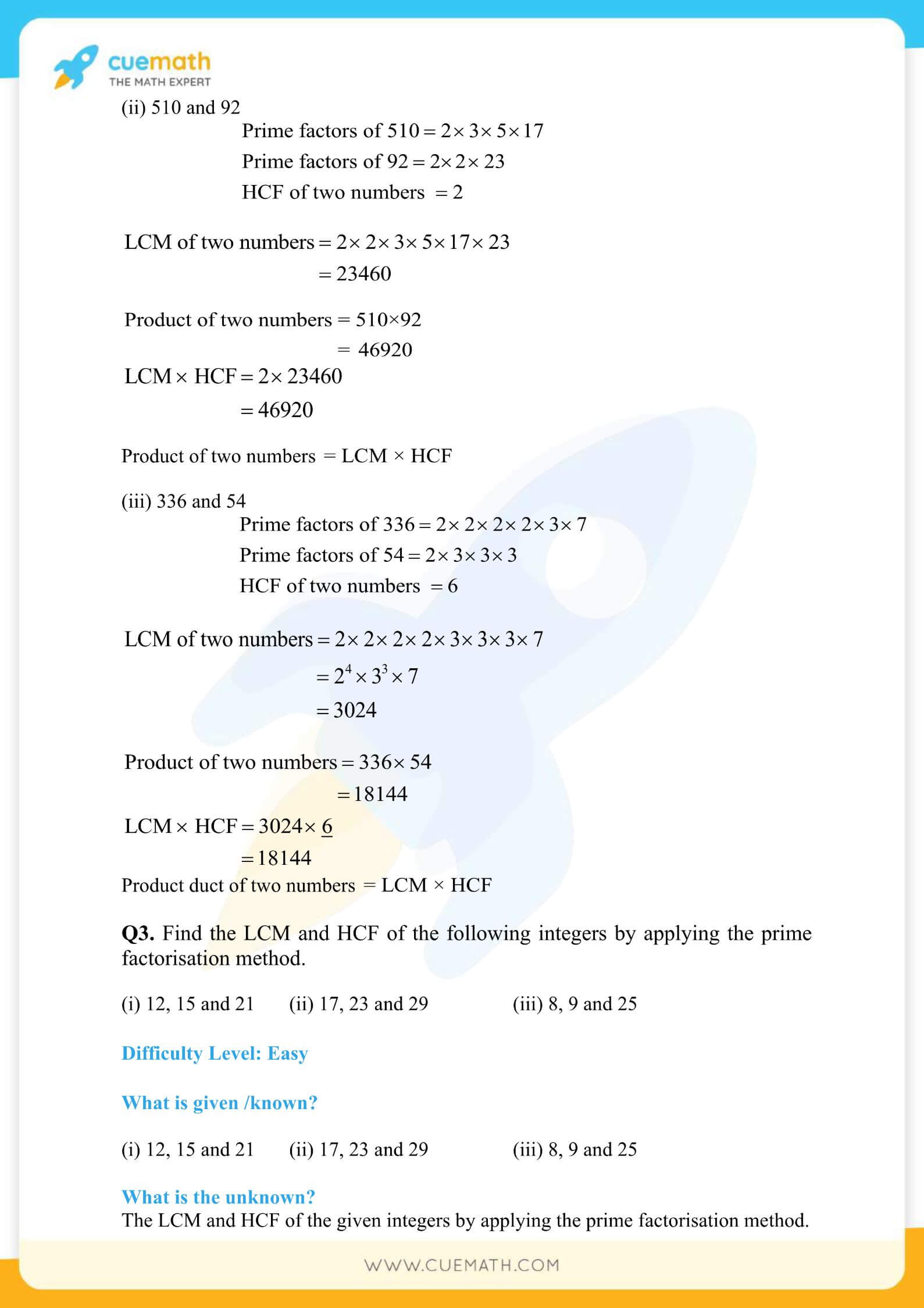 Class 10 Maths Ncert Solutions Chapter 1 Exercise 11 Exercise Poster 