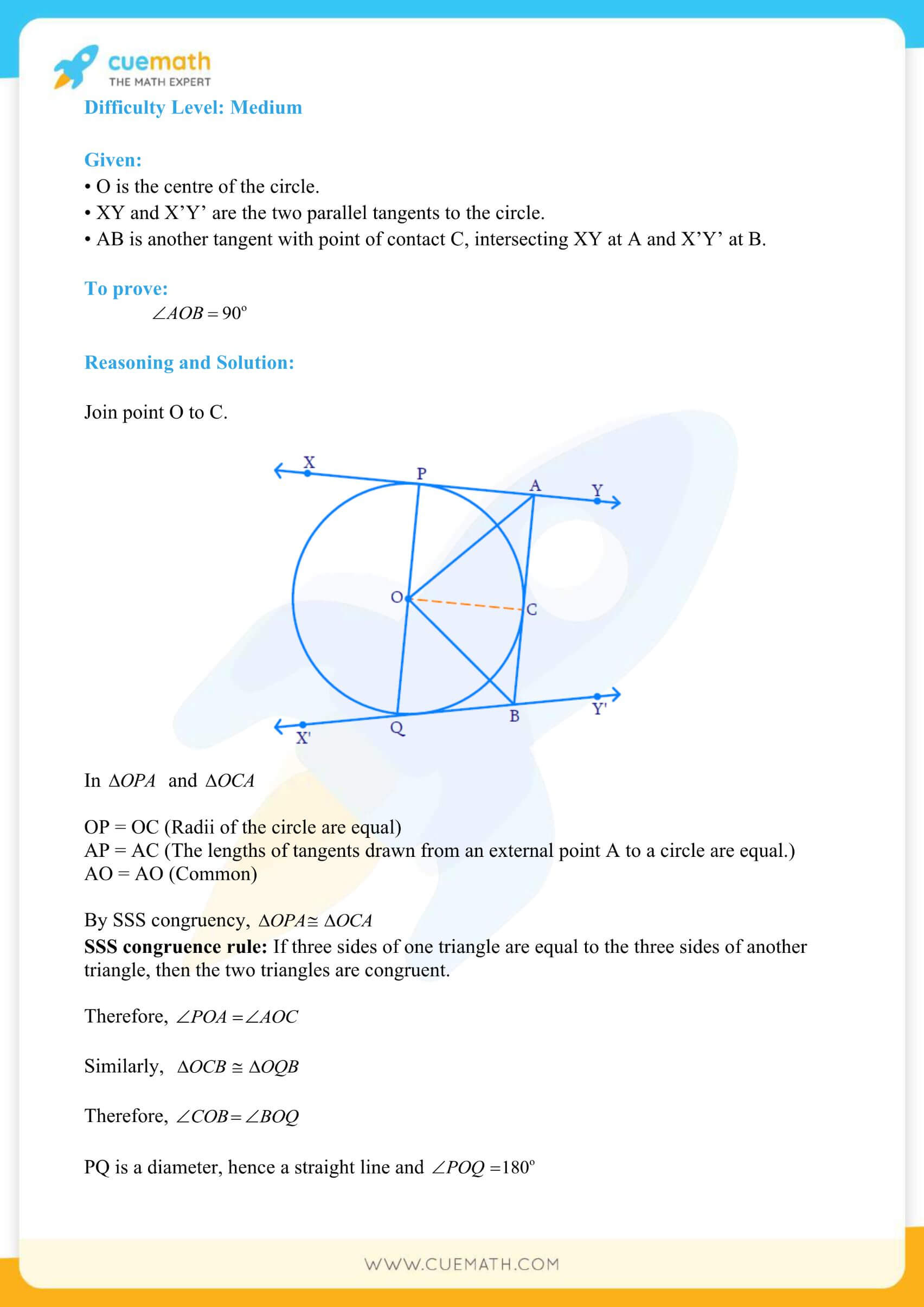NCERT Solutions Class 10 Maths Chapter 10 Exercise 10 2 Free PDF Download NCERT Solutions Class 10 Maths Chapter 10 Exercise 10 2 Free PDF Download