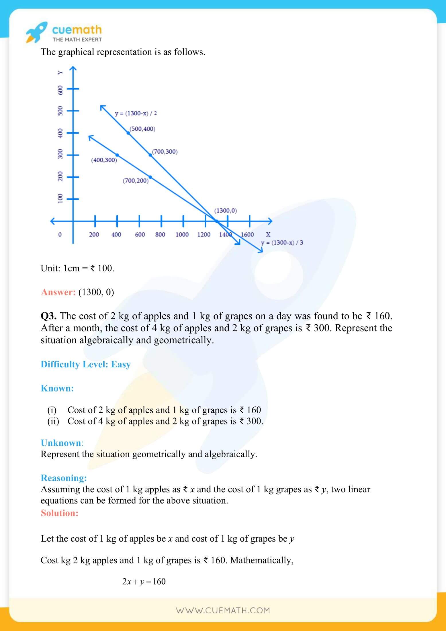 NCERT Solutions For Class 10 Maths Chapter 3 Exercise 3 1 Pair Of