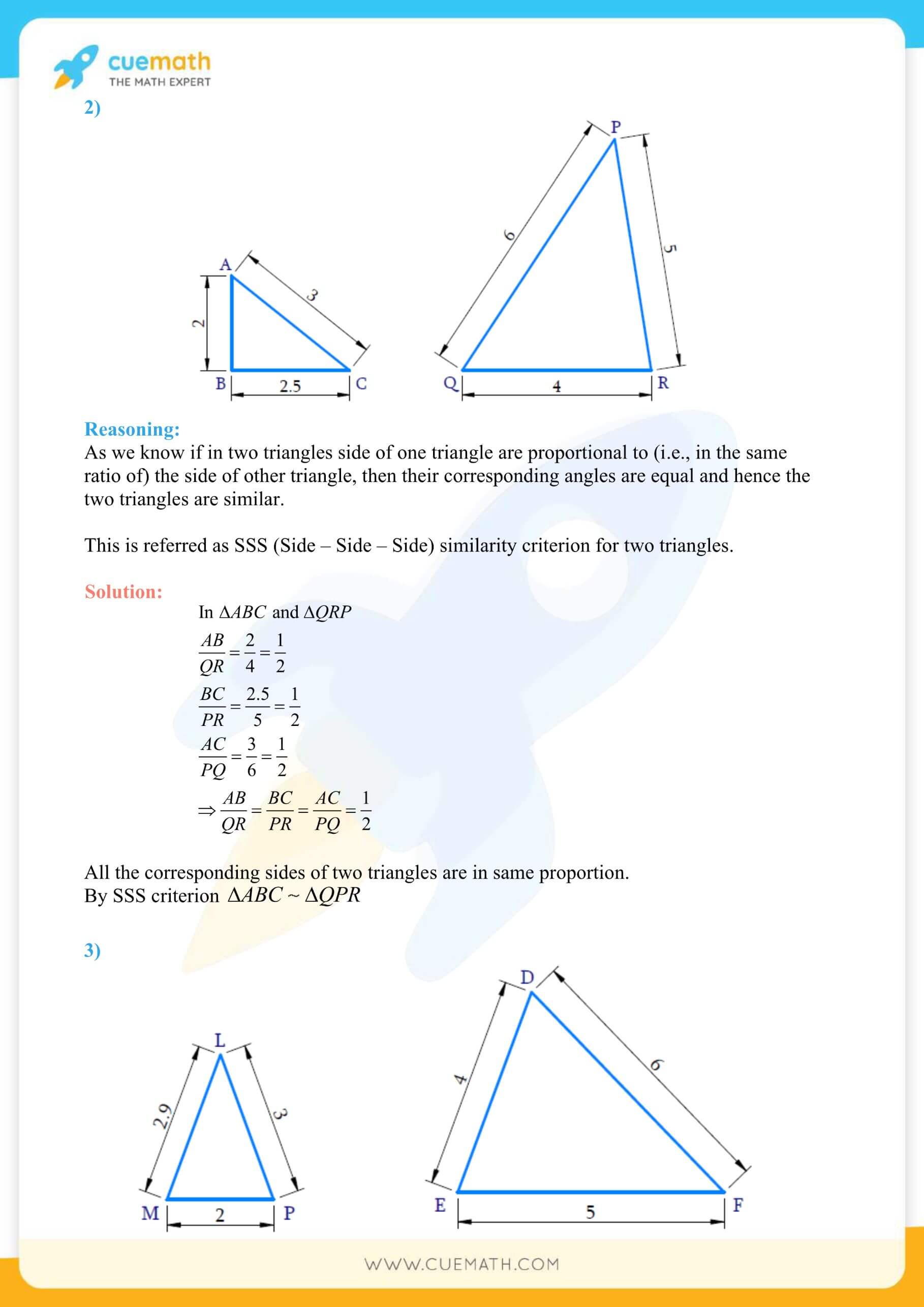 NCERT Solutions Class 10 Maths Chapter 6 Exercise 6 3 Access PDF