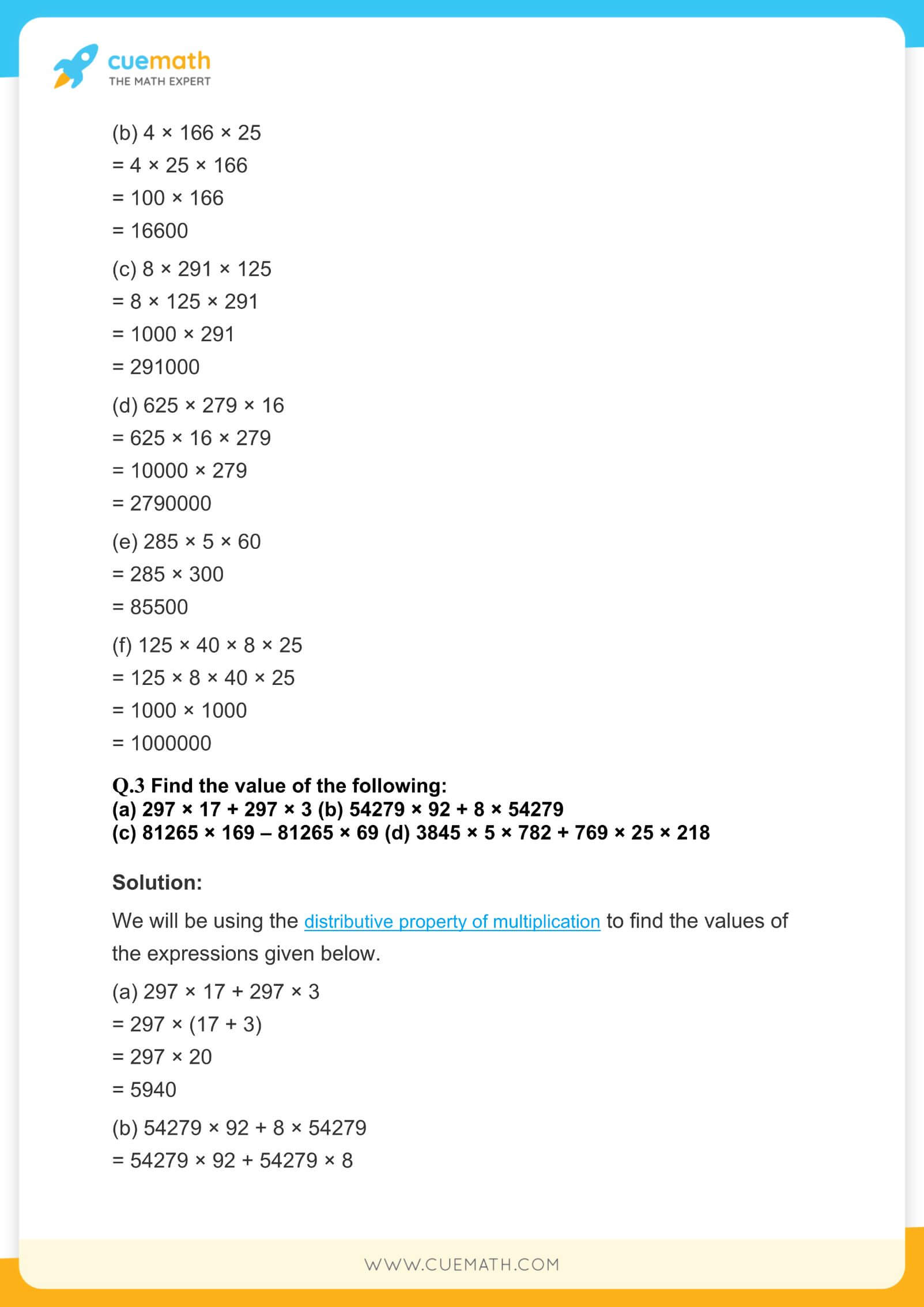 NCERT Solutions For Class 6 Maths Chapter 2 Exercise 2 2 Whole Numbers