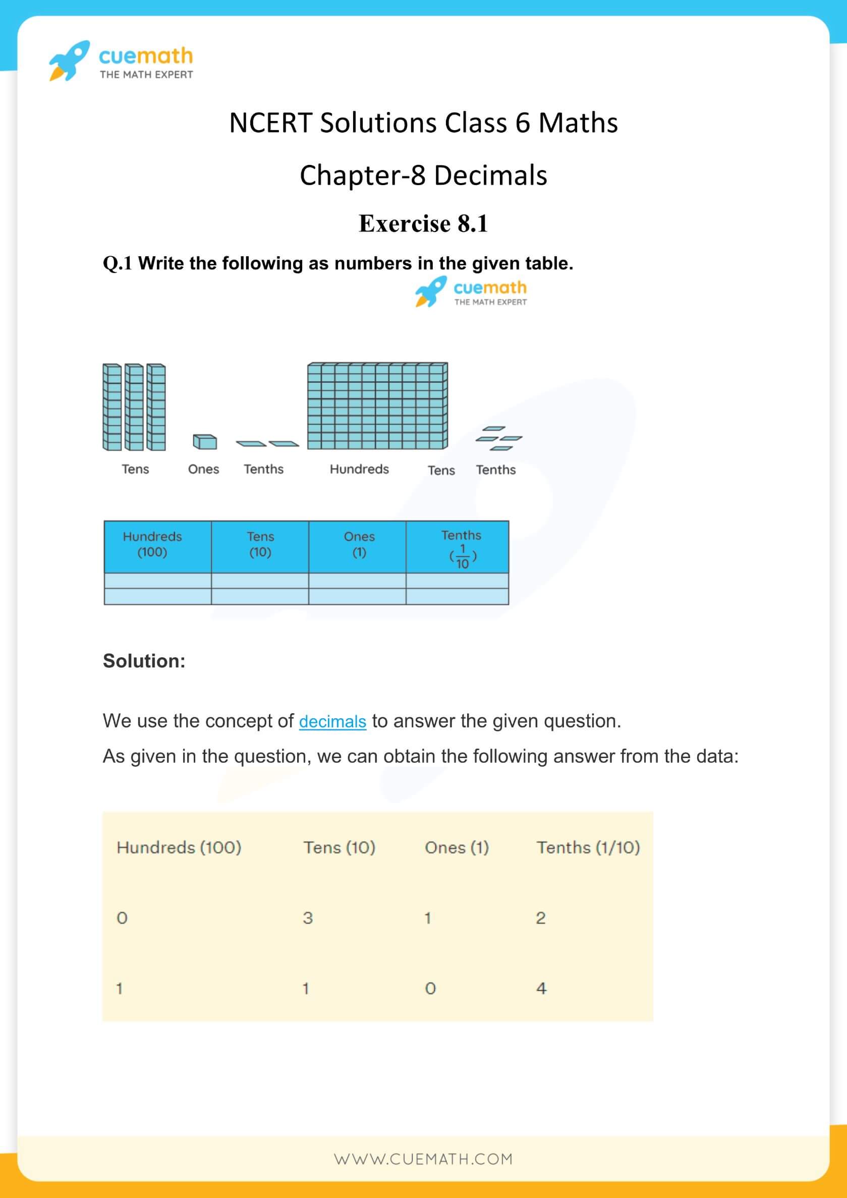 Fifth Grade Math Worksheets Free Printable K5 Learning Grade 6