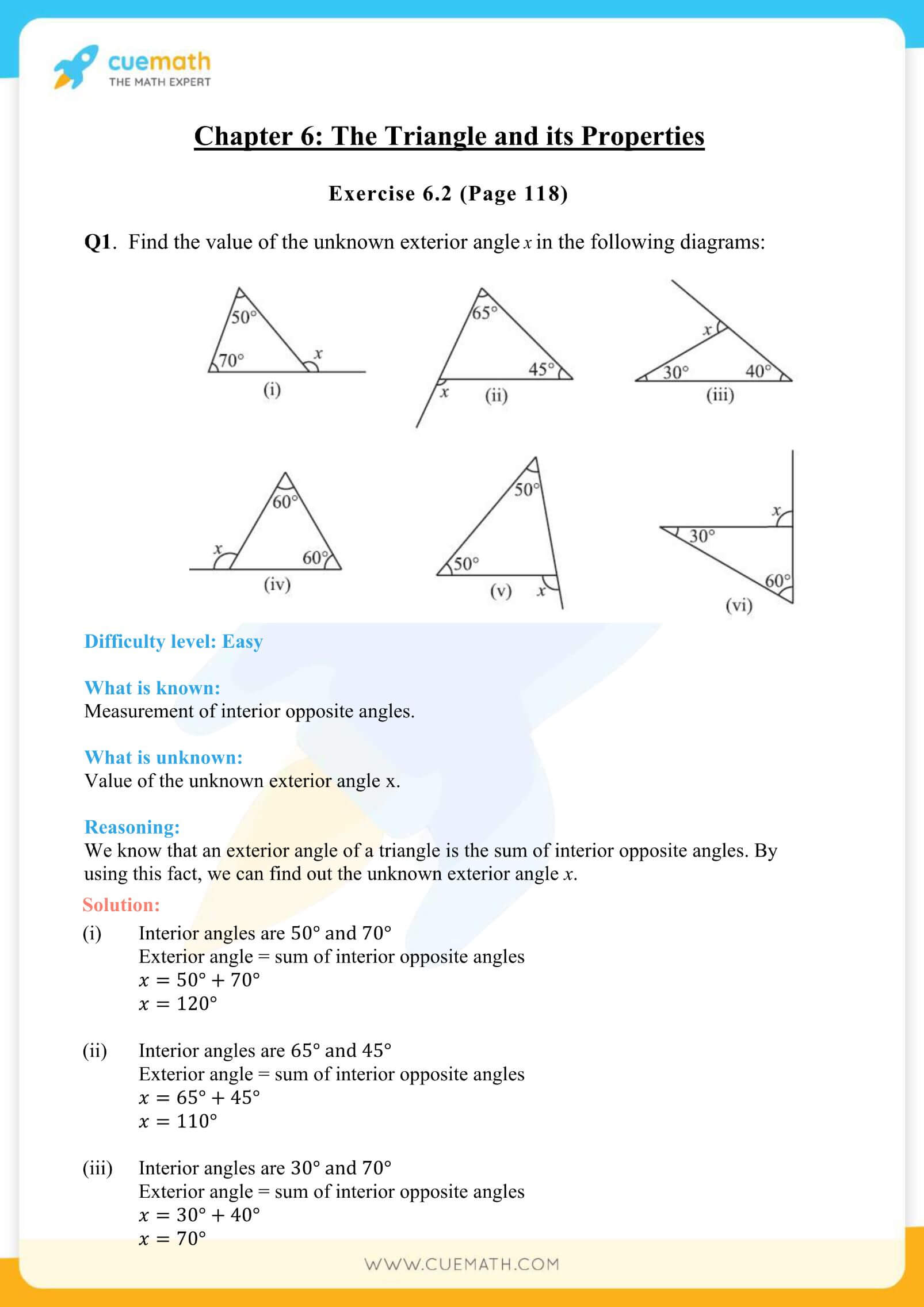 NCERT Solutions Class 7 Maths Chapter 6 Exercise 6 2 Download PDF