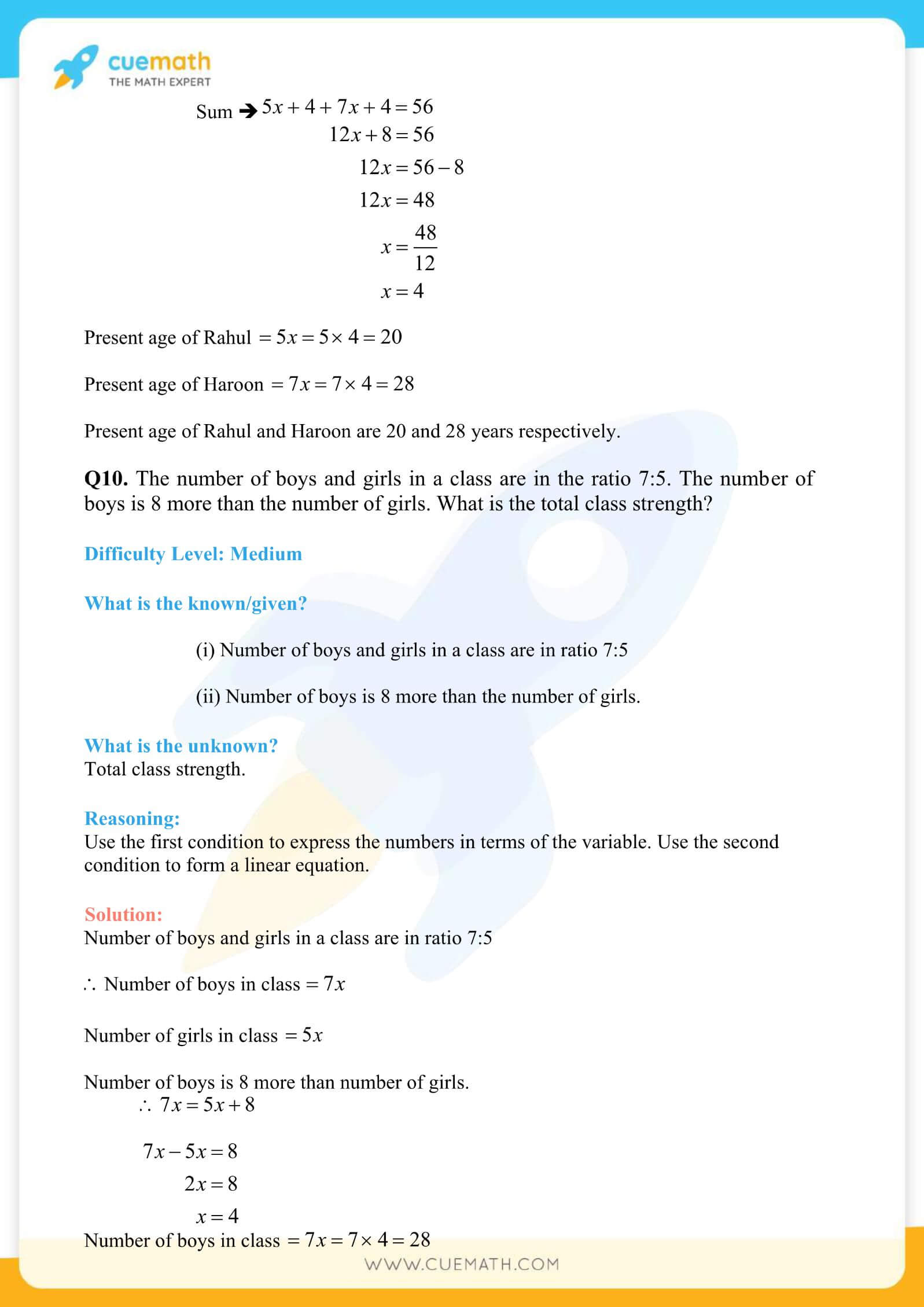 NCERT Solutions Class 8 Maths Chapter 2 Exercise 2 2 Linear Equations 