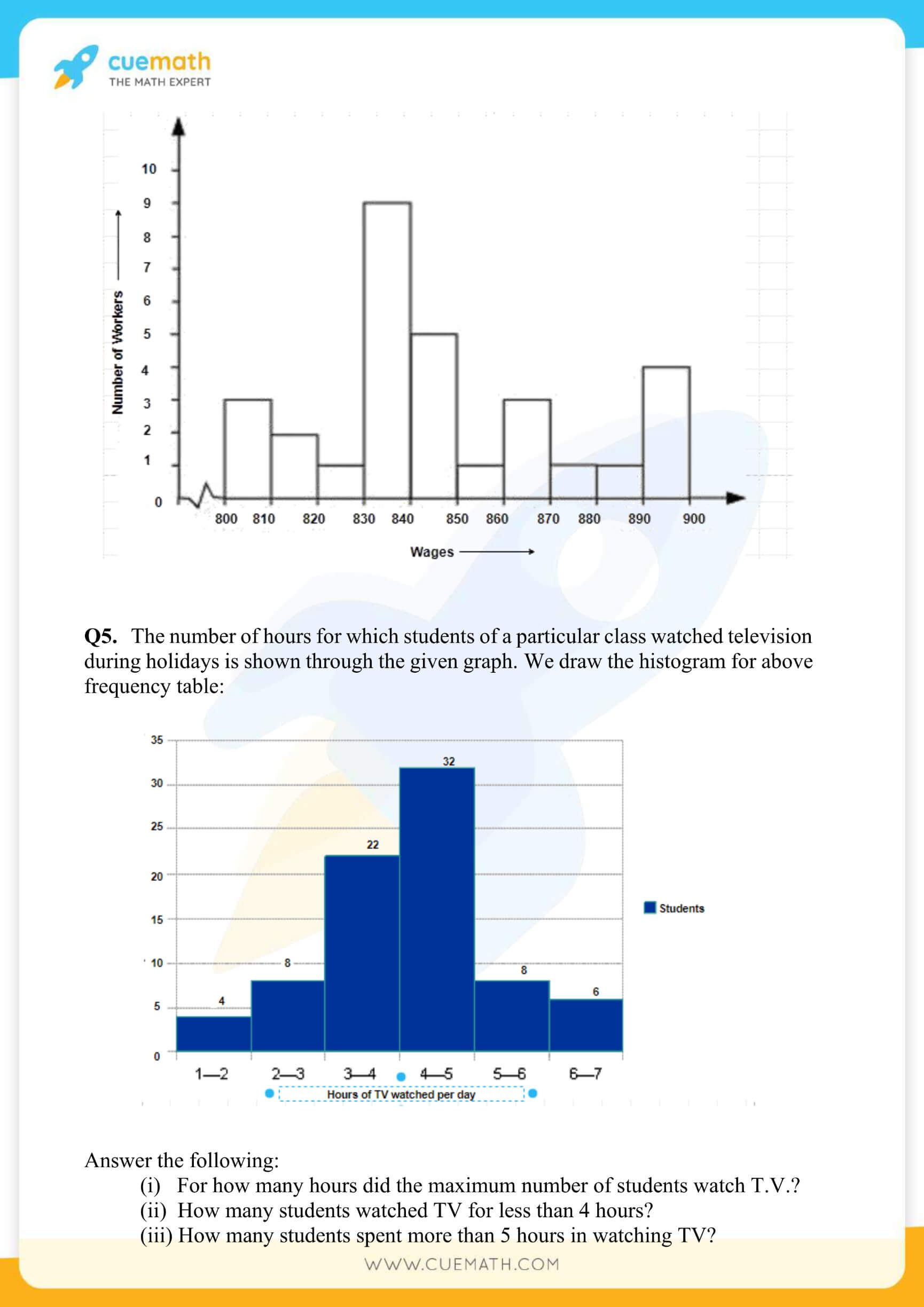 NCERT Solutions Class 8 Maths Chapter 5 Data Handling Access PDF