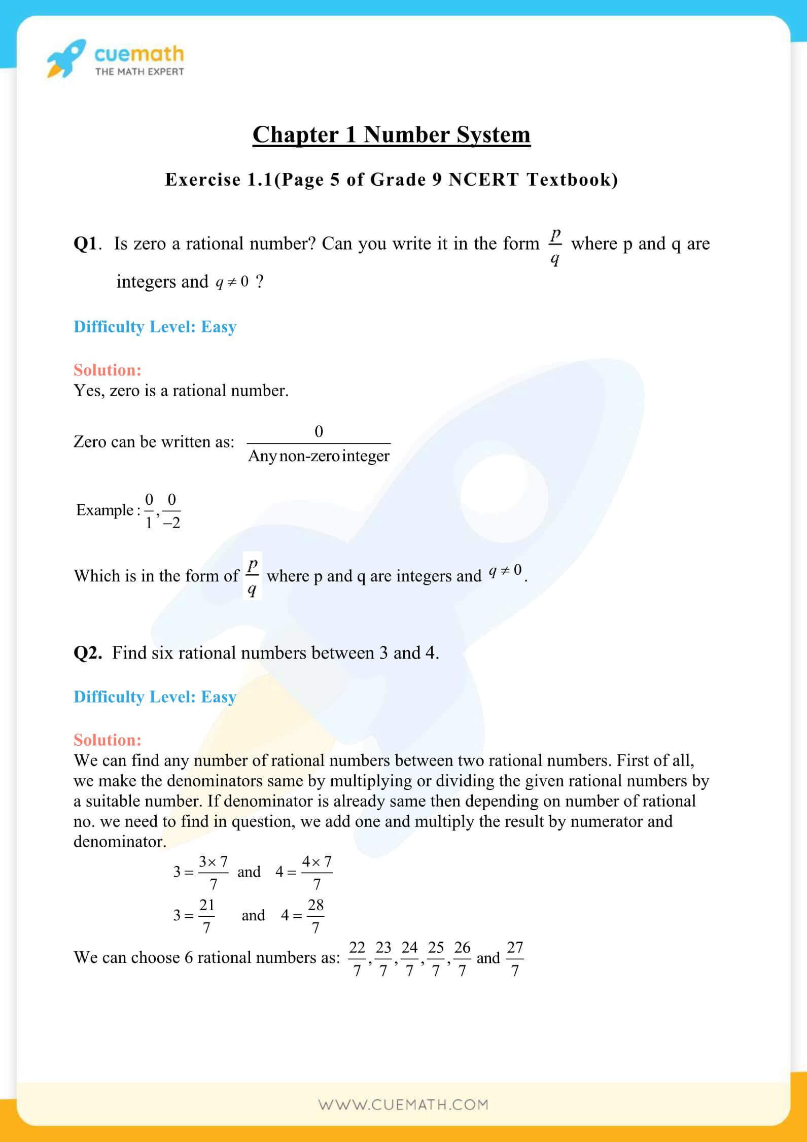 Real Number System Worksheet