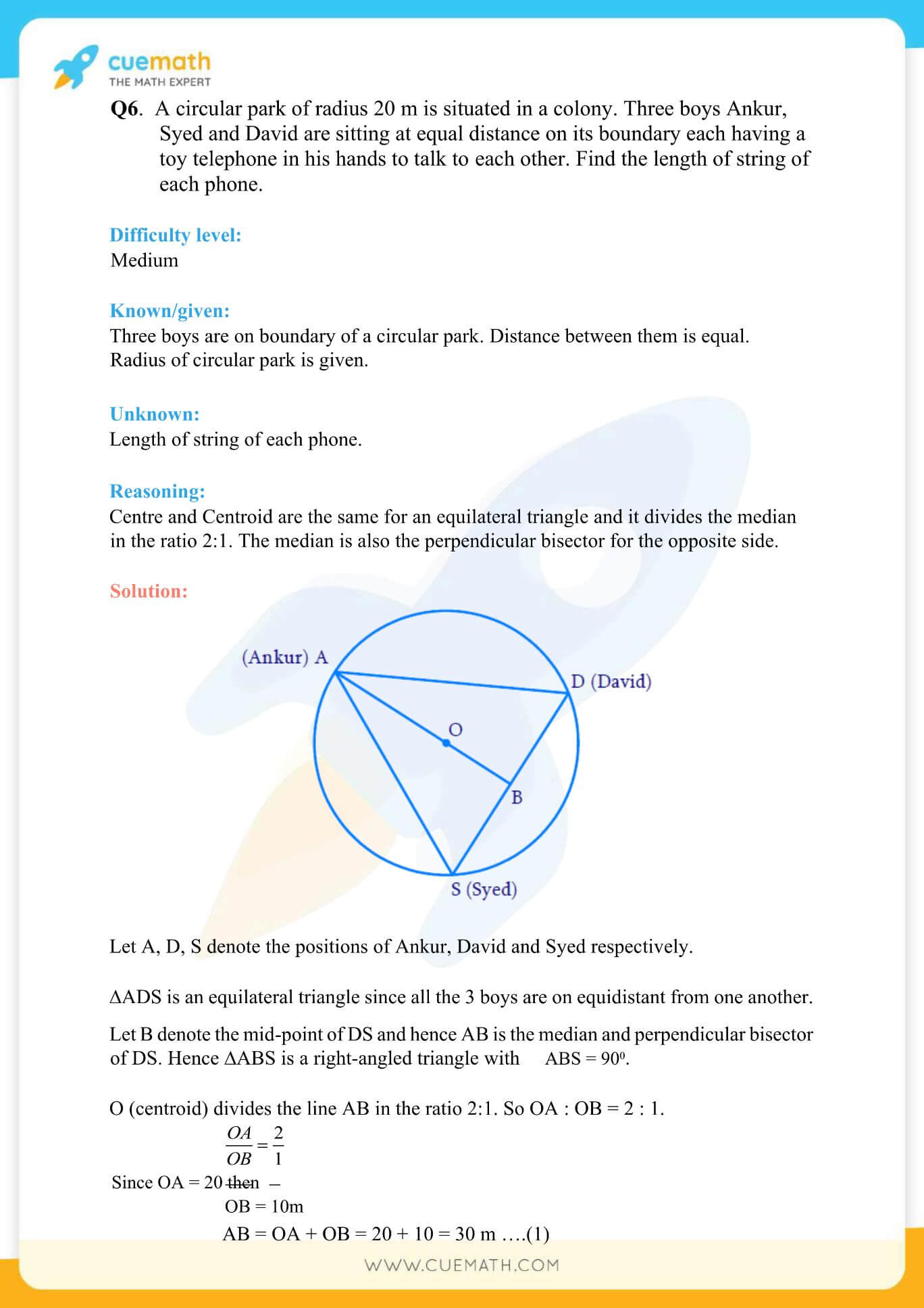 NCERT Solutions Class 9 Maths Chapter 10 Exercise 10 4 Circles NCERT Solutions Class 9 Maths Chapter 10 Exercise 10 4 Circles