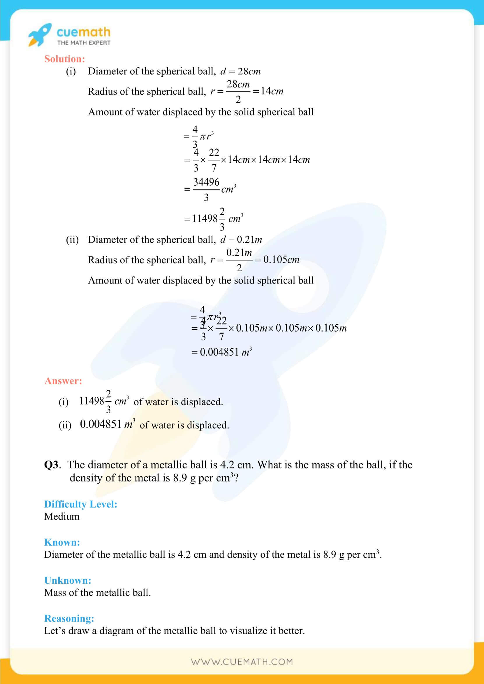 NCERT Solutions Class 9 Maths Chapter 13 Exercise 13 8 Access Free PDF