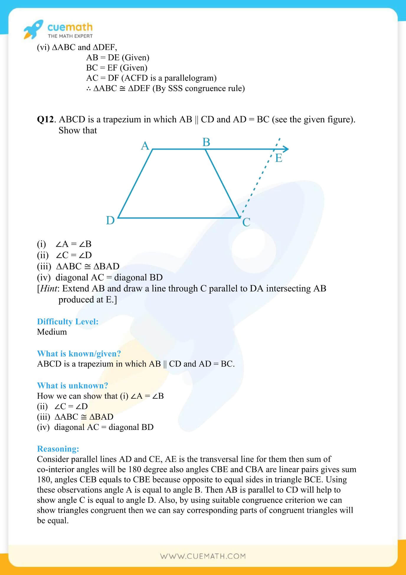 NCERT Solutions Class 9 Maths Chapter 8 Exercise 8 1 Quadrilaterals 