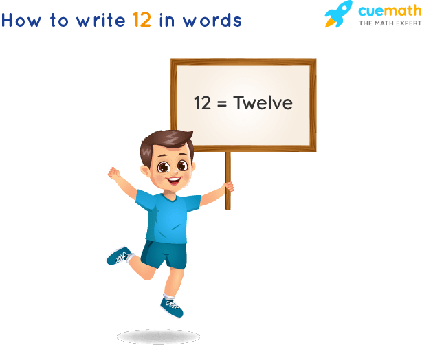 12 In Words Write 12 In Words 12 Spelling