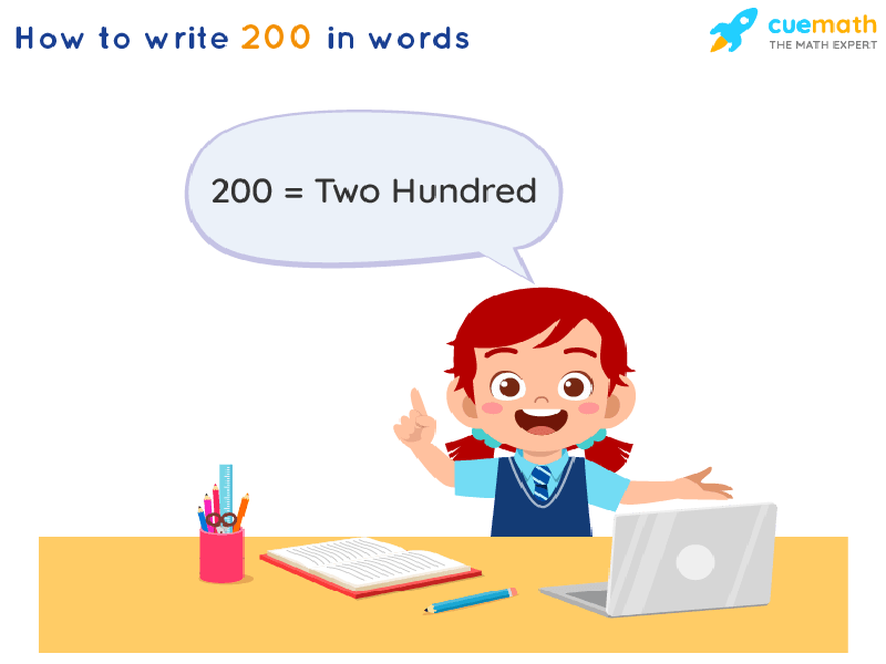 200 In Words Write 200 In Words 200 Spelling