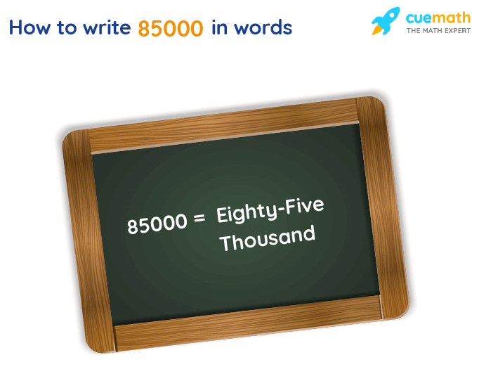 85000 In Words Write 85000 In Words 85000 Spelling